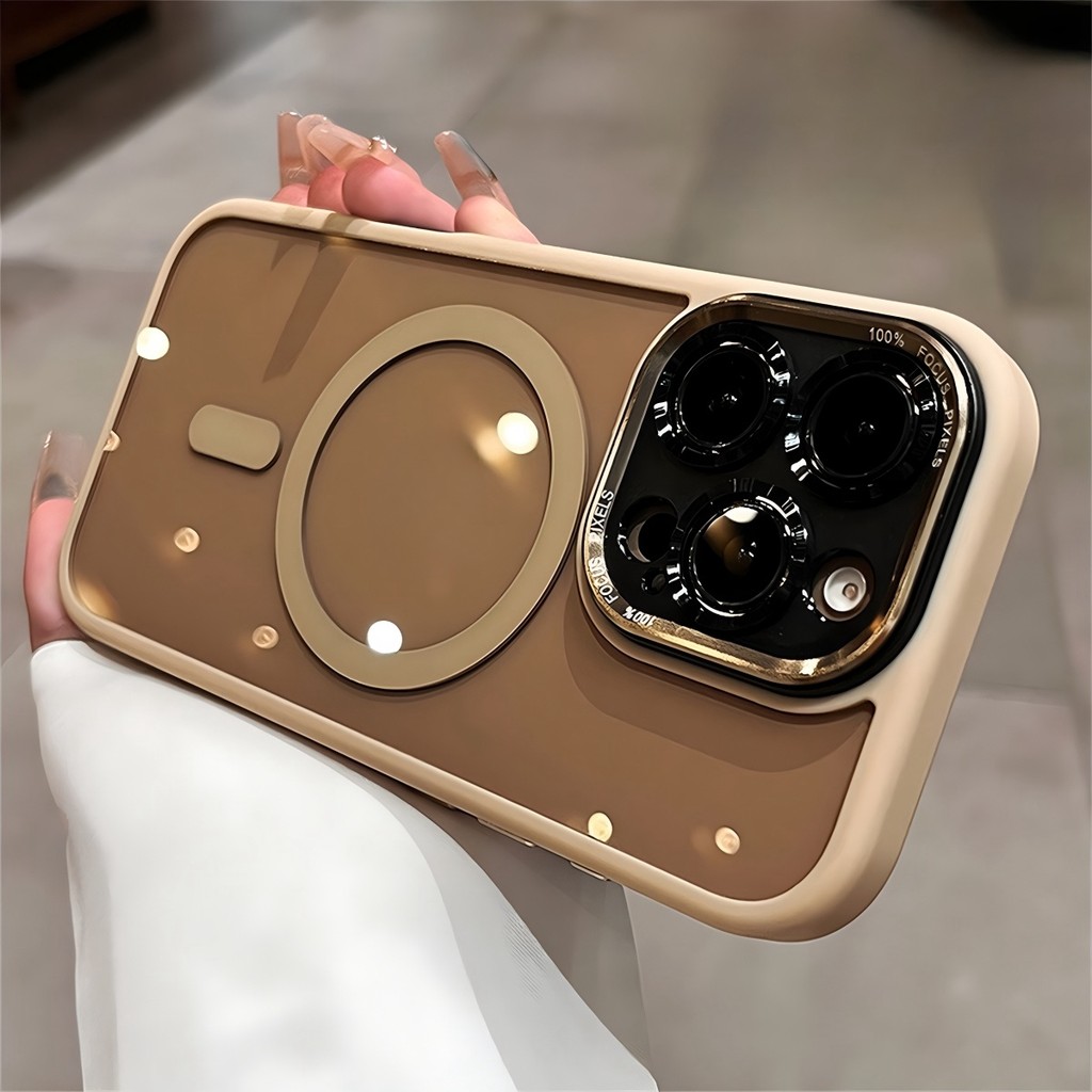 Case [Desert Titanium]ปลอกหรูหรากันกระแทกเคสแข็งใสสําหรับiphone 16 15 ...