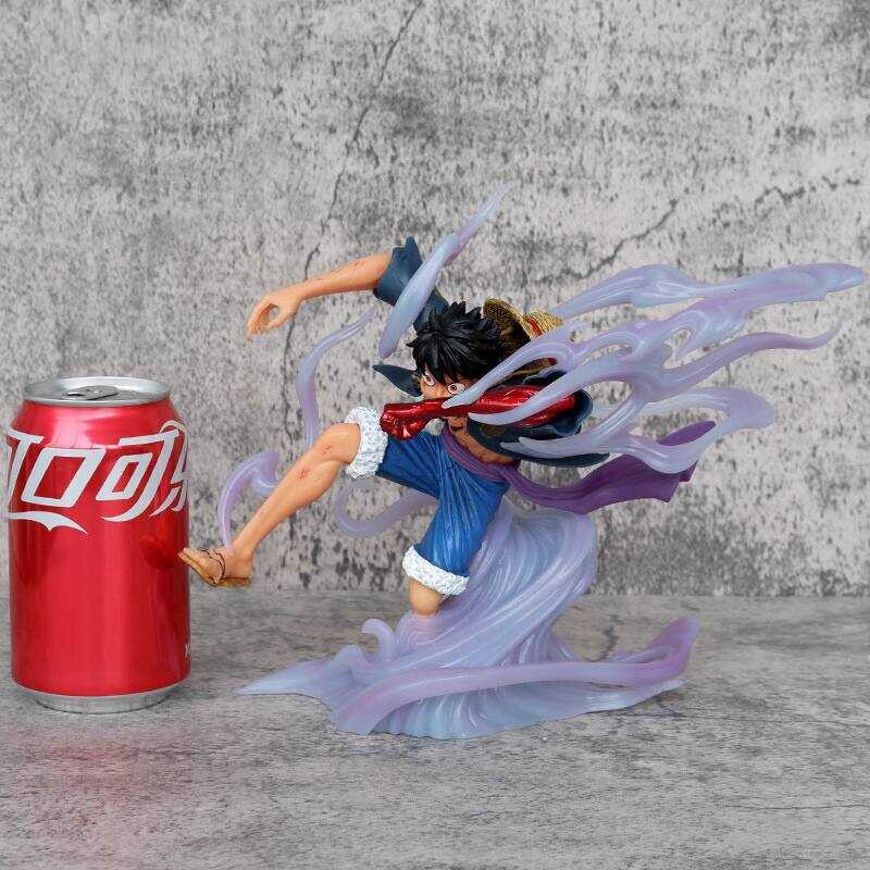 อะนิเมะ One Piece Onishima Fifth Gear Nika Luffy Blowing Luffy 2-Block ...