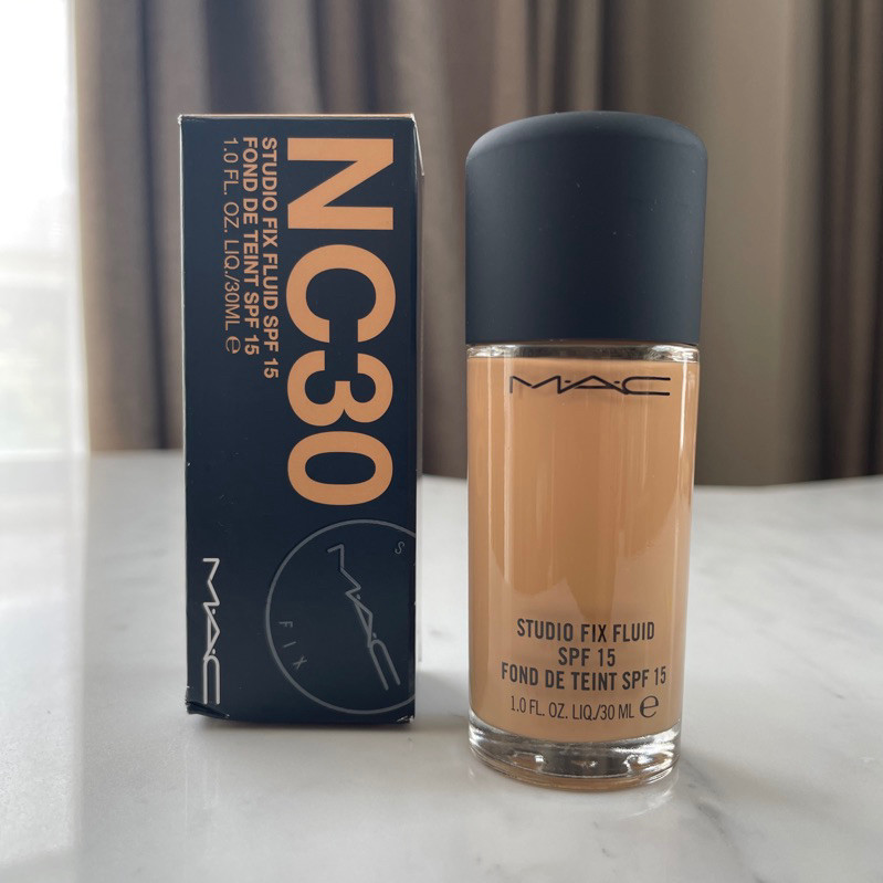 ,MAC foundation NC30 ขนาด 30ml แท้ 100% | Shopee Thailand