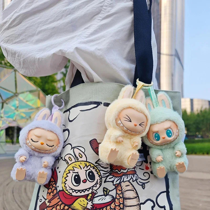 Labubu The New Monsters Have A Seat Series Action Figure Pink Green ...