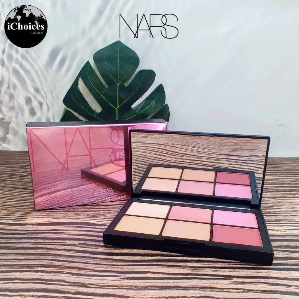 [NARS] NARSissist Unfiltered II Cheek Palette 3.5 g (x6) พาเลตบลัชออน ไฮไลท์ 6 เฉดสี | Shopee ...