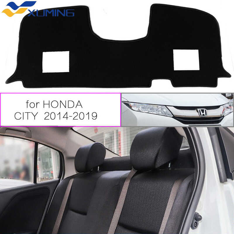 Xuming Car Dashboard Cover For HONDA City 2008-2013/2014-2019 Back ...
