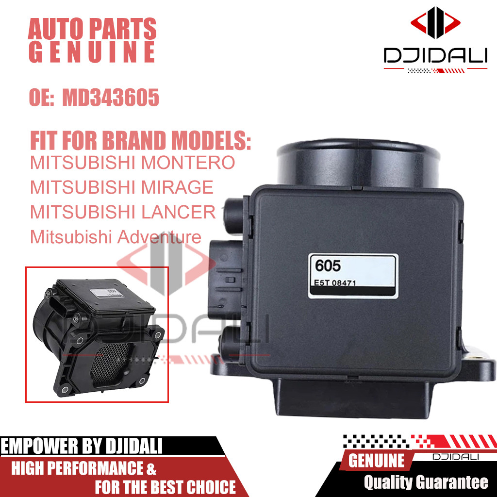 เซนเซอร์ตรวจจับการไหลของอากาศ MAF MD343605 สําหรับ Mitsubishi Lancer 98 ...