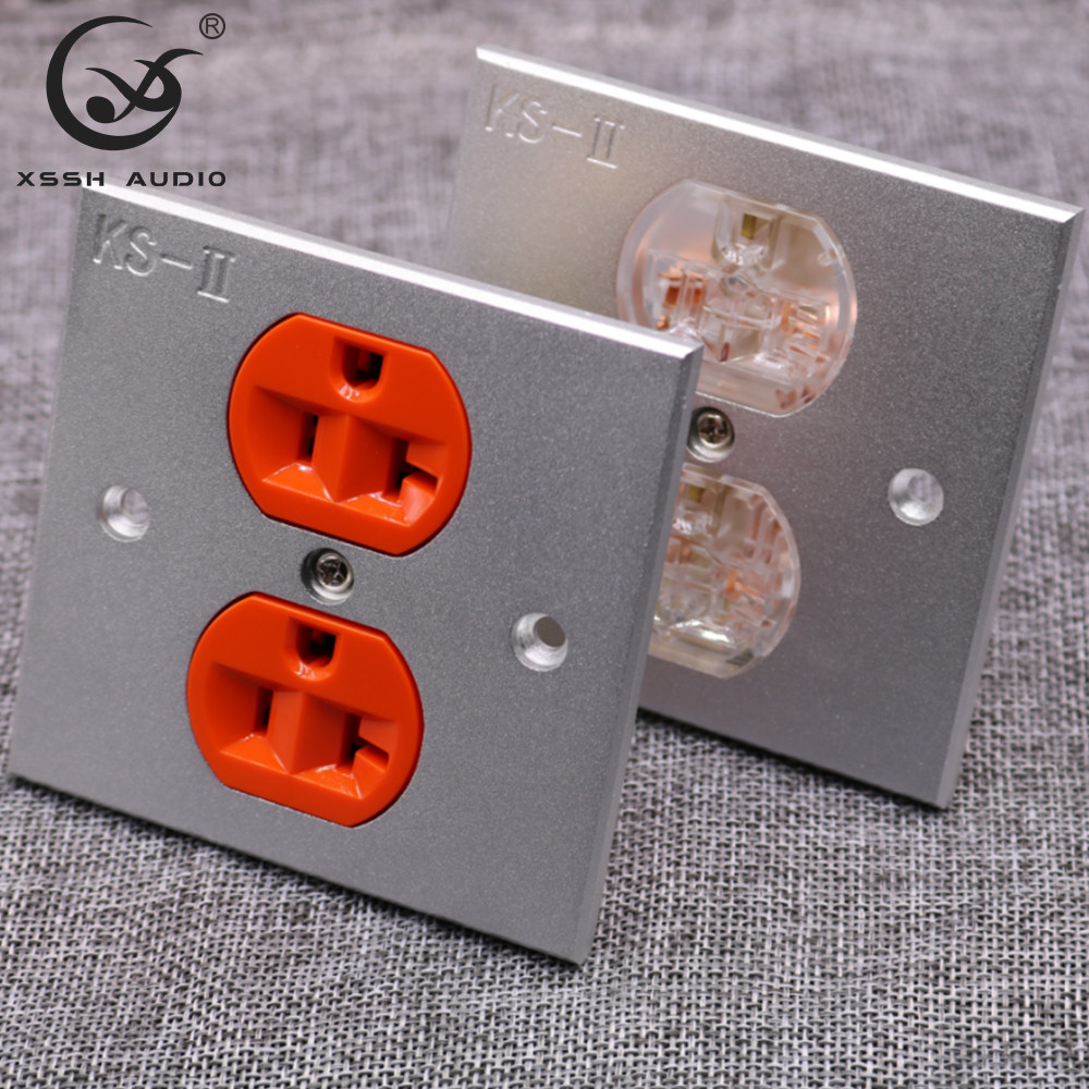 Us Plug Connector Jack Hi-end DIY HIFI ทองแดง 24 K Gold 20AMP 20A 125V ...
