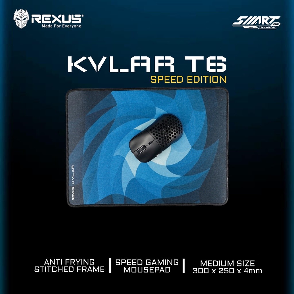 Rexus Kvlar T6 แผ่นรองเมาส์สําหรับเล่นเกม | Shopee Thailand