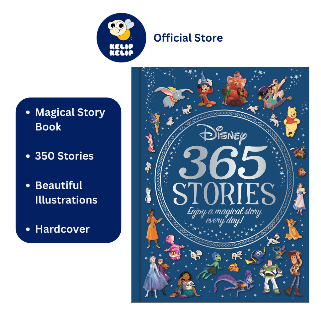 Disney 365 Stories Story Book ตัวละคร Favourite ปกแข็งระดับพรีเมียม ...