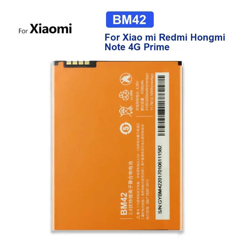 BM42 8 แบตเตอรี่ทดแทนมือถือ Xiaomi Redmi หมายเหตุ 4G นายกรัฐม | Shopee Thailand