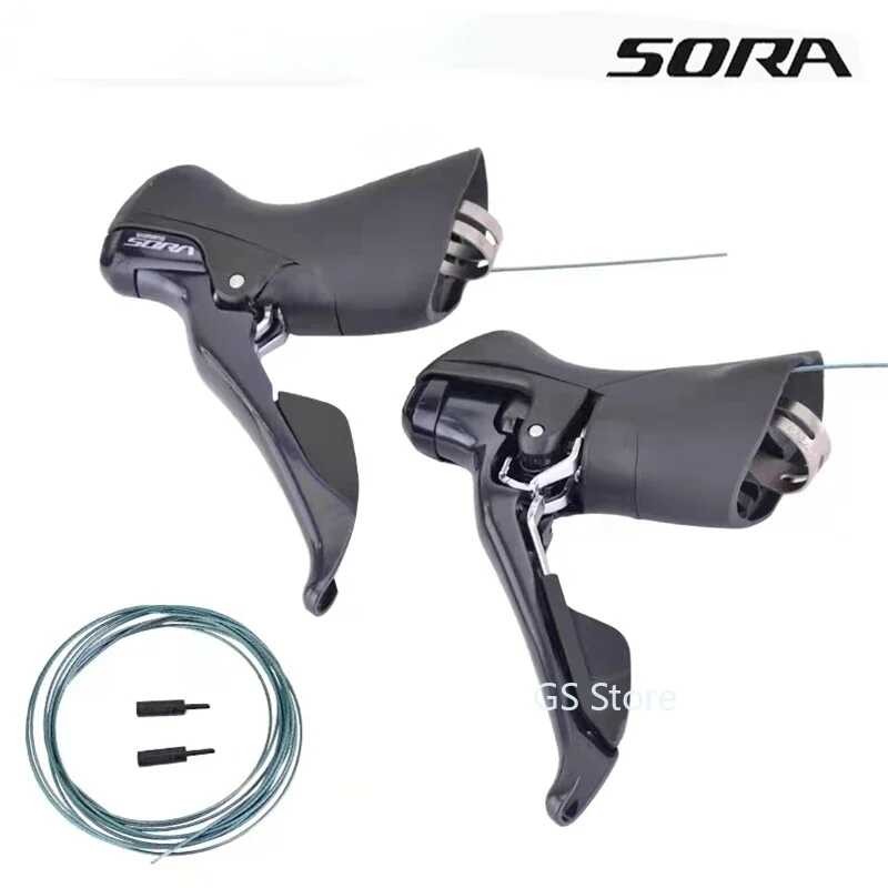 SHIMANO 0F4 SORA GROUP SET เกียร์ Road Bike 2X9 ความเร็ว SL / ST FD ...