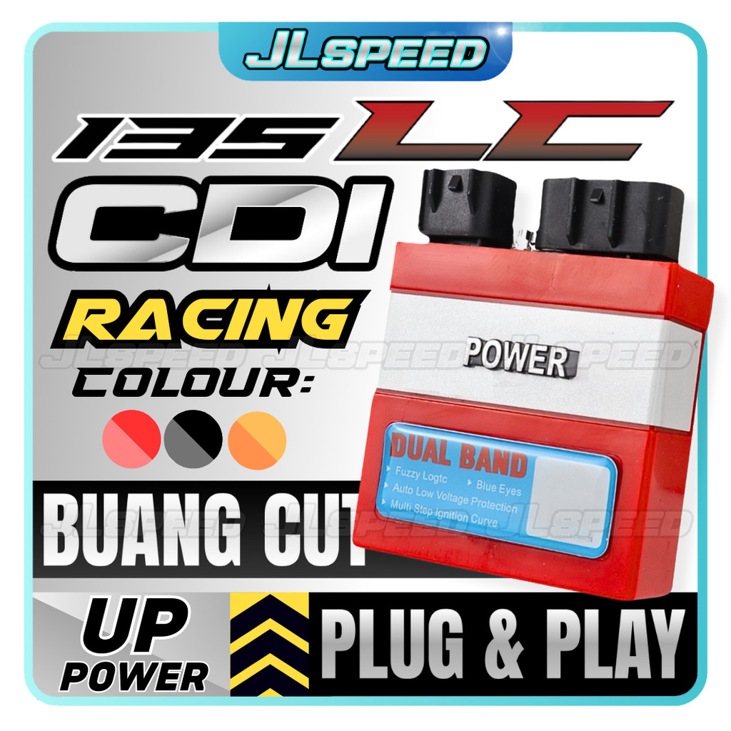 Yamaha LC135 V1-V7 Racing Cdi Unit Exhaust Cut Off Strong Fire Pnp LC ...