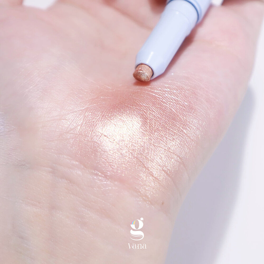 Gvana Dandisnow Eyeshadow Stick 2In1 0.66g #Champagne จีวาน่า อายแชโดว์ในรูปแบบแท่ง 2in1 ...