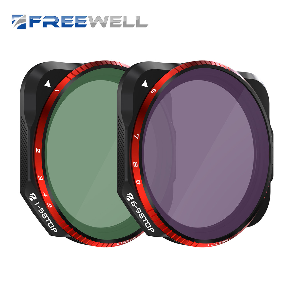 Freewell TRUE COLOR Variable ND 1-5 Stop & 6-9 Stop 2 แพ็ค VND Filters ...