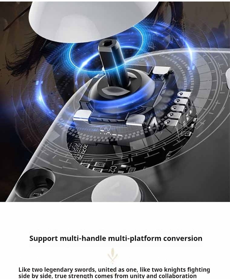 Aolion J20 Knight Switch คอนโทรลเลอร์เกม Nintendo NS ซ้ายและขวาแยก JC Hall จอยสติ๊กไร้สาย ...