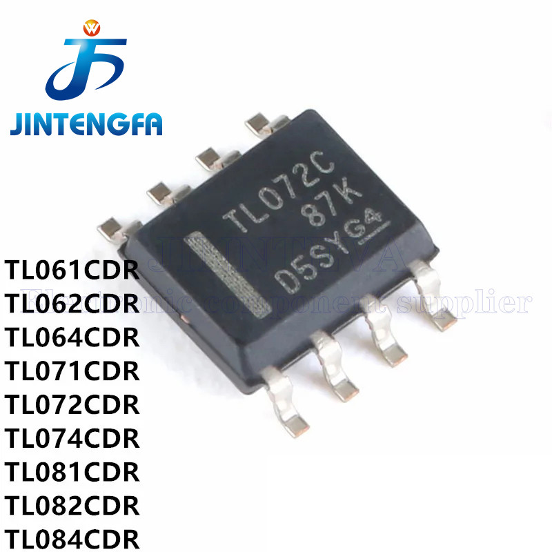 10PCS TL072CP TL074CN DIP TL071C TL071CDR TL072 TL072C TL072CDR TL072I TL072IDR SOIC-8 TL074C ...