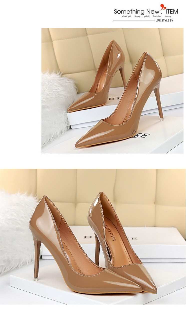 BIGTREE Simple High Heels Work Office Lady Women High Heeled Shoes ...