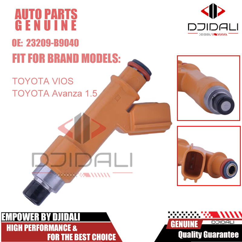 หัวฉีดใหม่ TOYOTA VIOS ปี2007-2012 Avanza 1.5 4 รู รหัส 23209-B9040 แถม ...