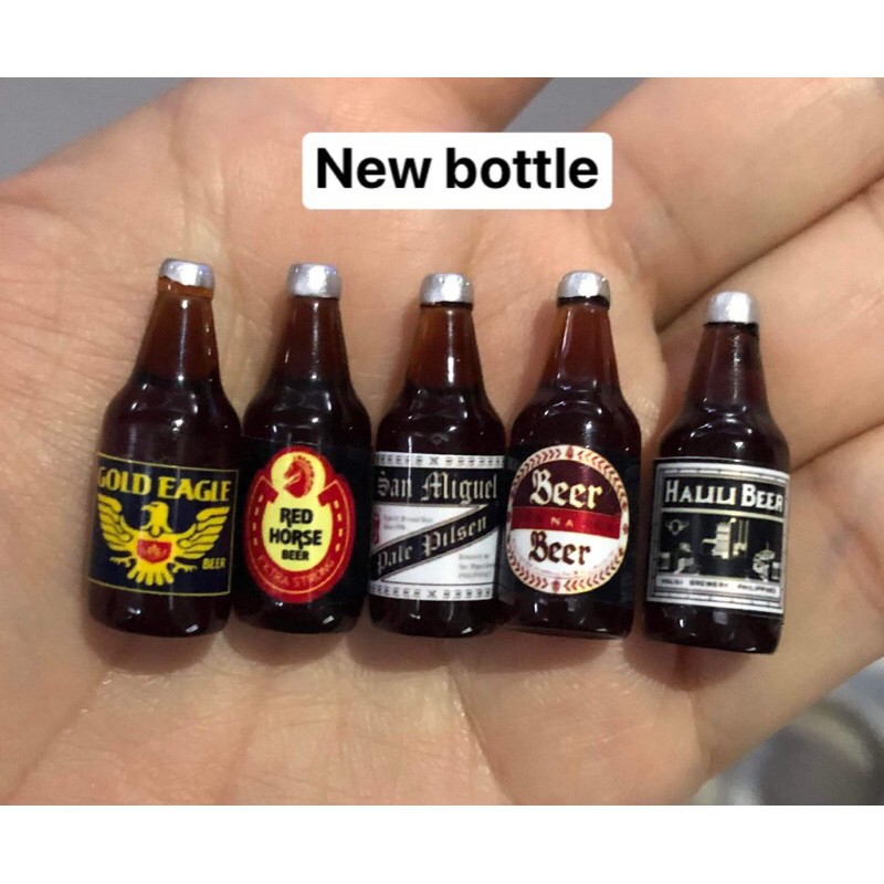 เบียร์ขนาดเล็ก gin bilog บ้านตุ๊กตา diorama sylvanian รูปตุ๊กตา ginebra ...