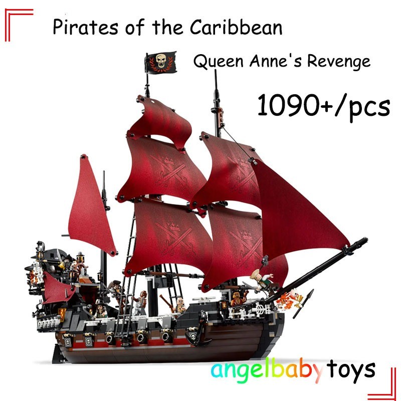Pirates of the Caribbean Series 4195 Queen Annes Revenge (1090+/PCS ...