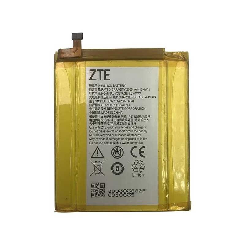 แบตเตอรี่ Li3927t44p8h726044 2705Mah 100% ของแท้สำหรับ ZTE AXON 7 B2017 ...