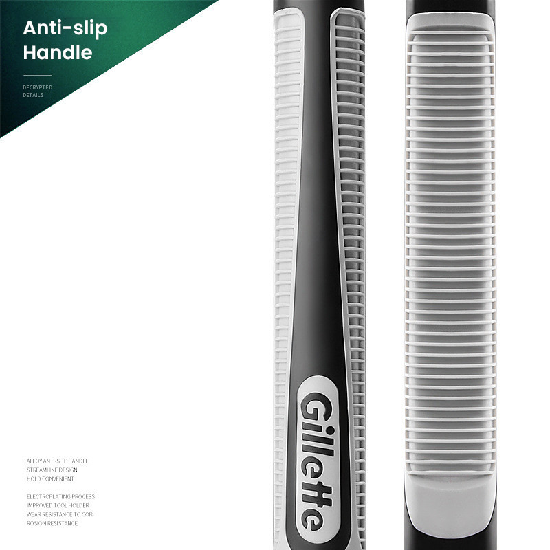 Gillette Vector 3 Razor Set Sharp และทนทาน 2 ชั้น Blades Mans Shaving ...