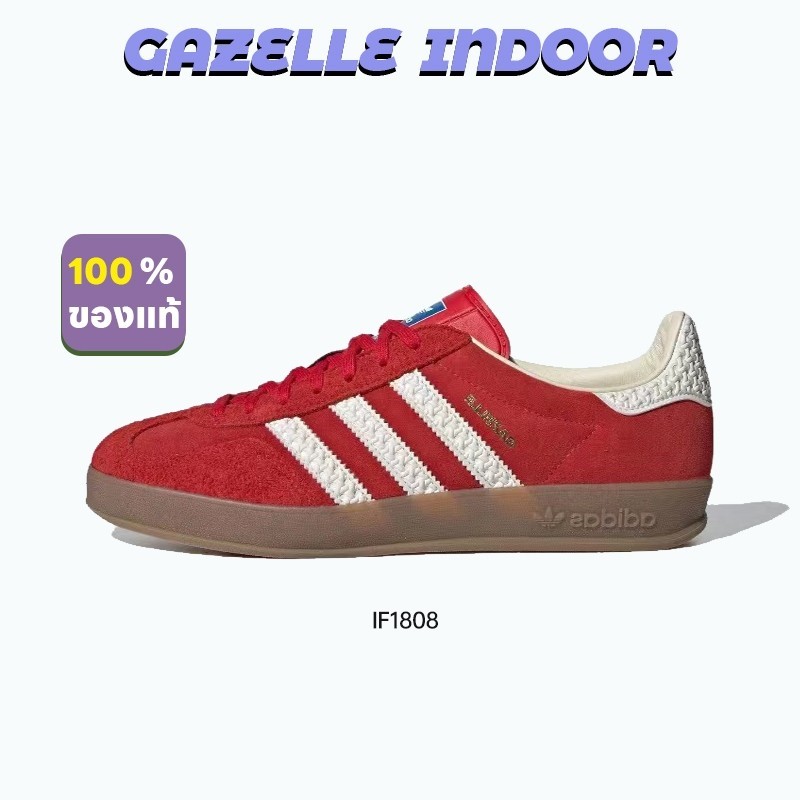 ฟิกเกอร์ Adidas Originals Gazelle Indoor "IF1808" sneakers รองเท้าผ้าใบ ...