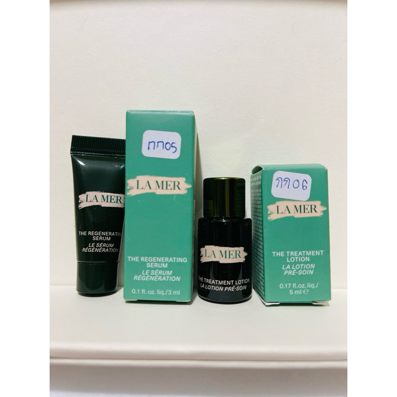 Lamer#ชุดSetทดลองบำรุงหน้า#Lamer The Regenerating Serum(3ml)+The ...