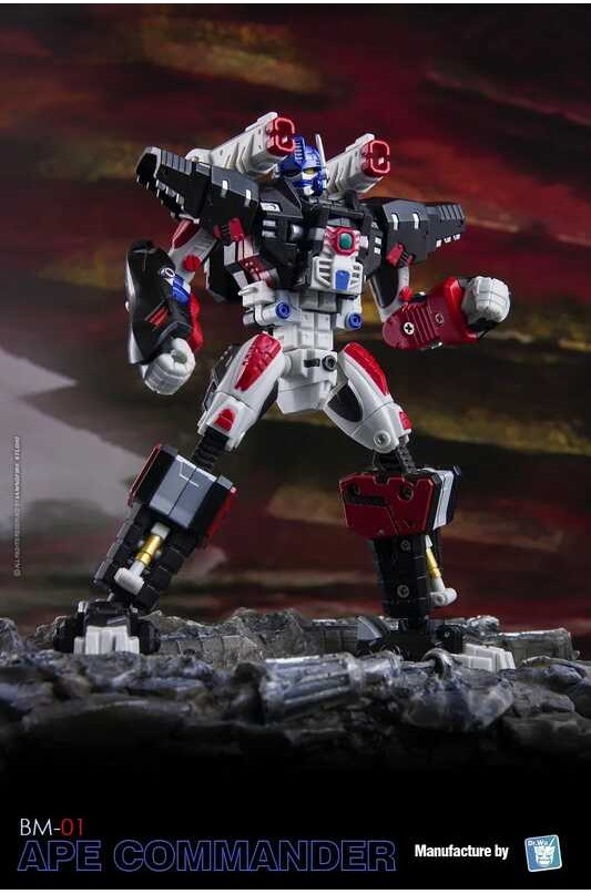 ของเล่นแปลงสต็อกดร. วู Bm-01 Bm01 APE OP Commander Beast Fight Mini ...