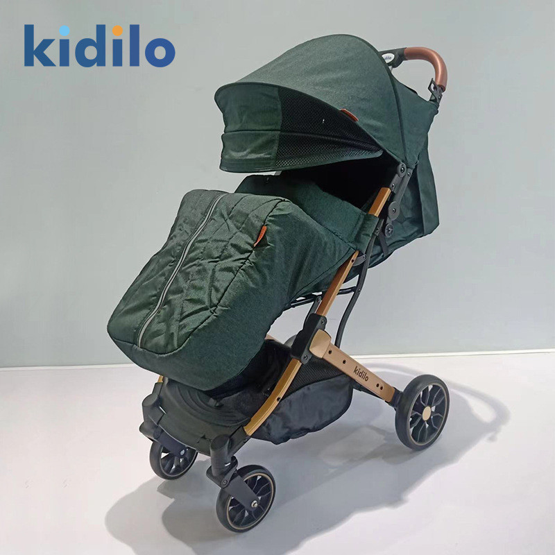 Kidilo baby stroller is lightweight, foldable, and portable with one ...