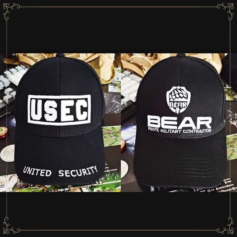 Escape From Tarkov Baseball USEC BEAR Basdball Adjustable Hip Hop Caps ...
