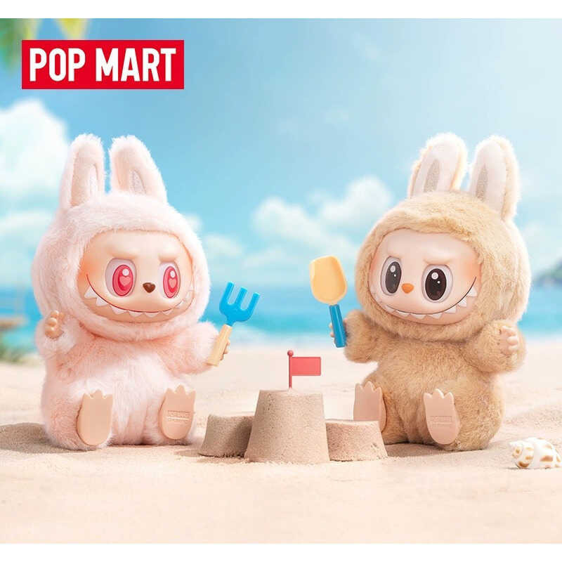 In stock LABUBU LABUBU ท่านั่งซีรีส์ตุ๊กตาไวนิลกล่องลึกลับ Pop Mart ...