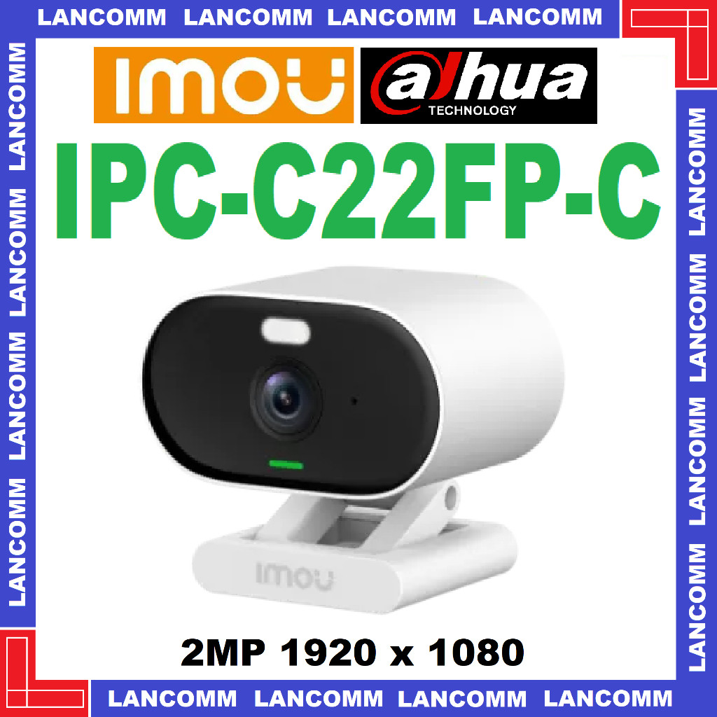 Imou Dahua Versa IPC-C22FP-C 2MP 1080P กลางแจ้งในร่ม 1080P 2.4 Ghz Wi ...