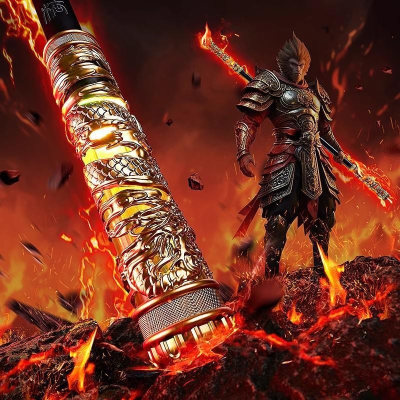 Black Wukong Golden Cudgel Ruyi เสียงควบคุมด้วยเสียงกล้องโทรทรรศน์กล้องโทรทรรศน์เด็กเรืองแสงของ ...