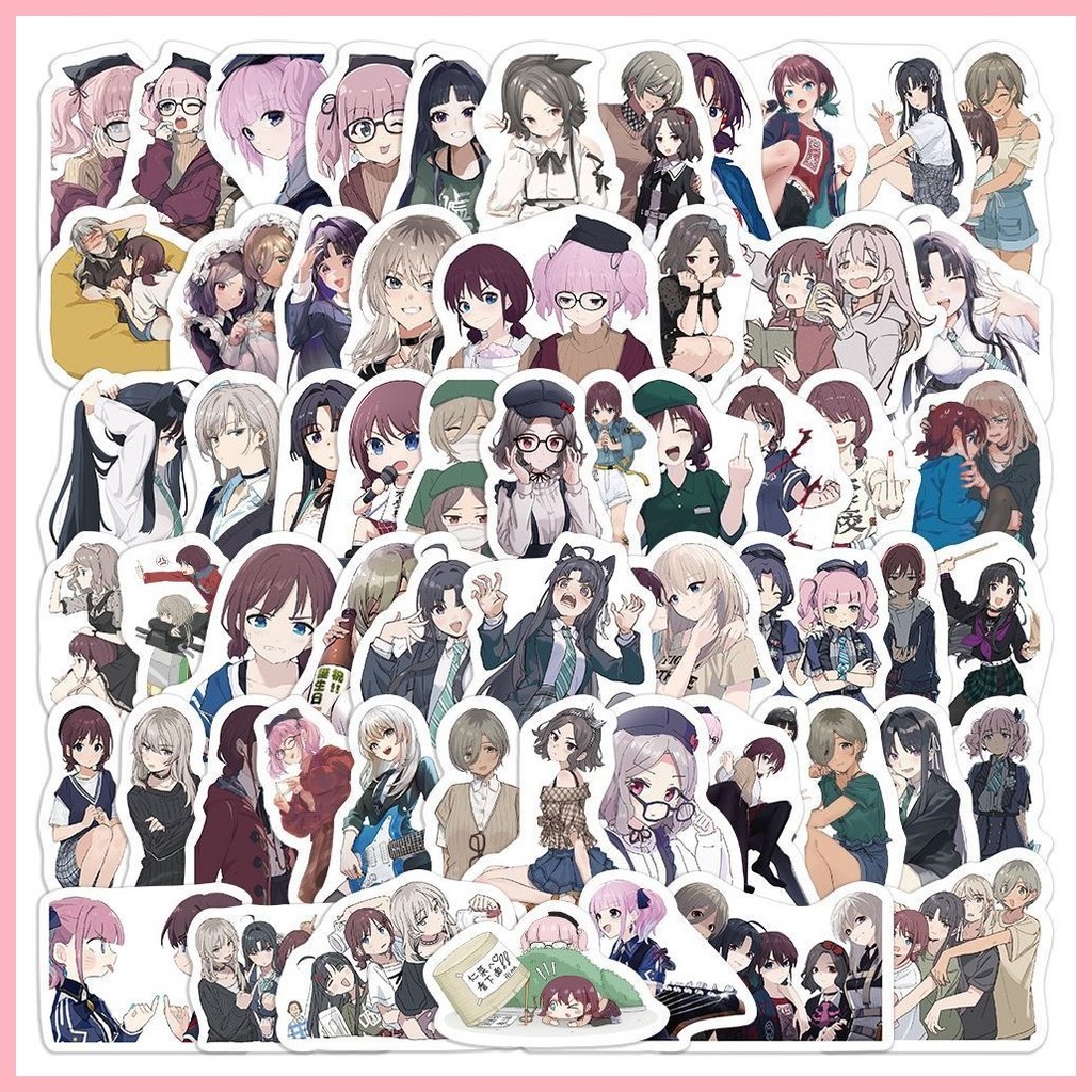 [GUYN] สติ๊กเกอร์ Girls Band Cry (60 แผ่น) Iseri Nina Kawaragi Momoka ...