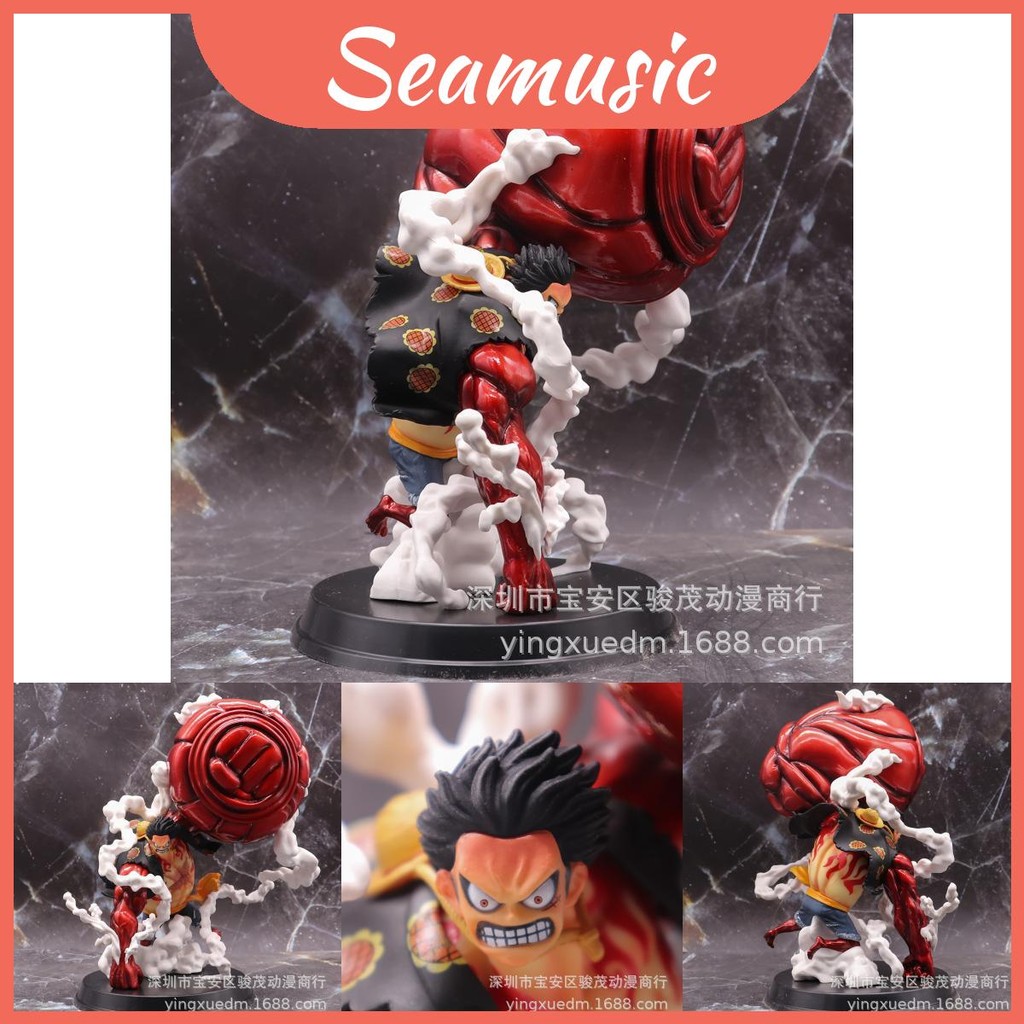 Piece Impressive One Gk Luffy Gear Fourth Pvc Action Figure Wano Model ...