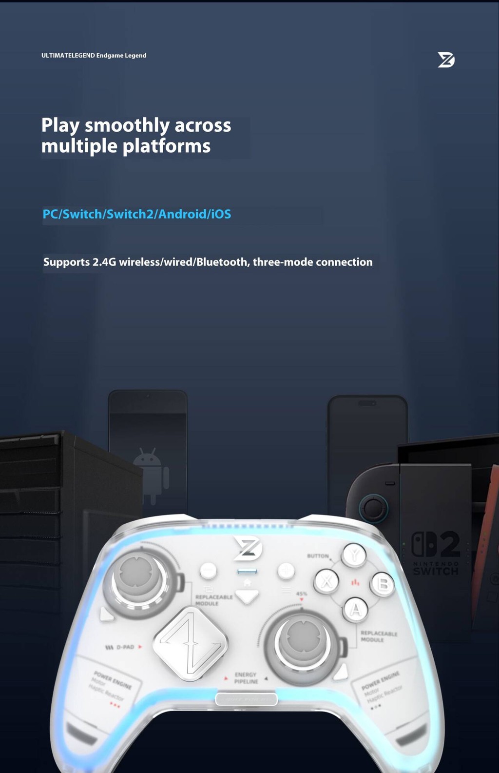Activate U Ultimate Legendary Gaming Controller Modular Competitive ...