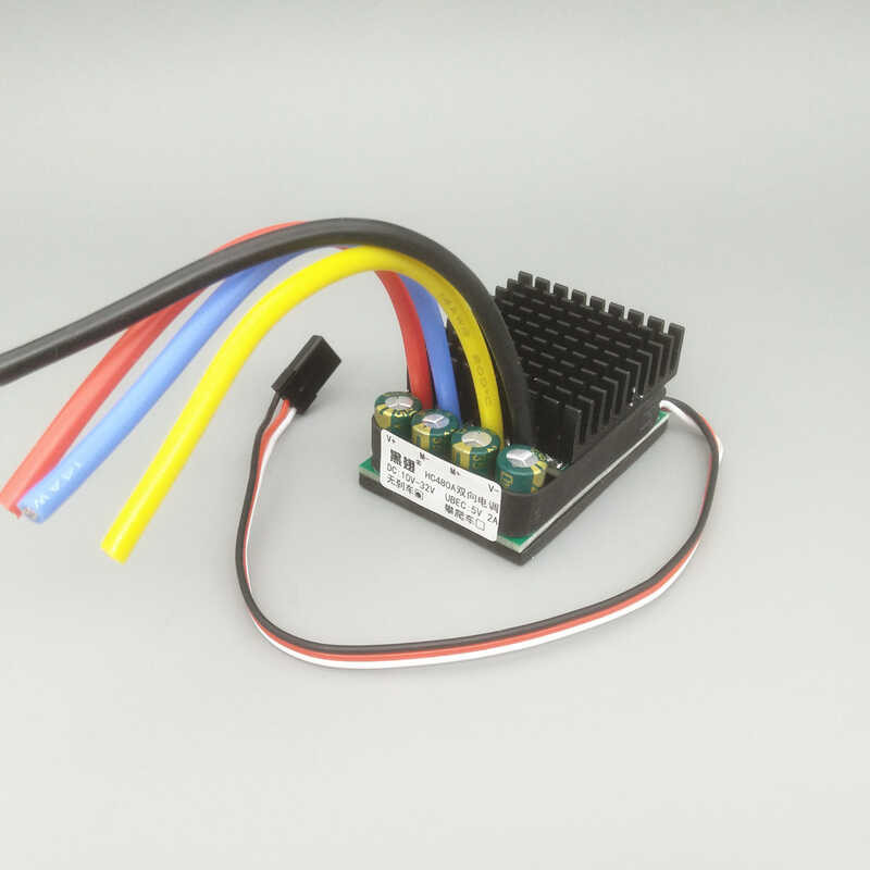 1Pc 10V-32V 12V 480A / 960A แปรงประเภท ESC สองทาง 3S-6S ควบคุมความ ...