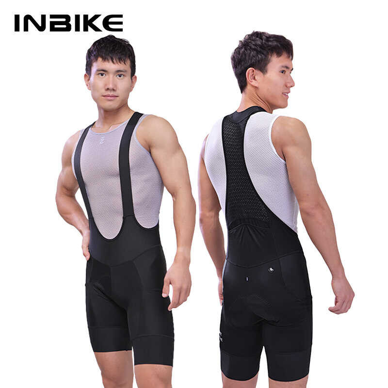 INBIKE กางเกงขาสั้นผู้ชายผ้ากันลื่นด้านหลังเป็นตาข่าย | Shopee Thailand