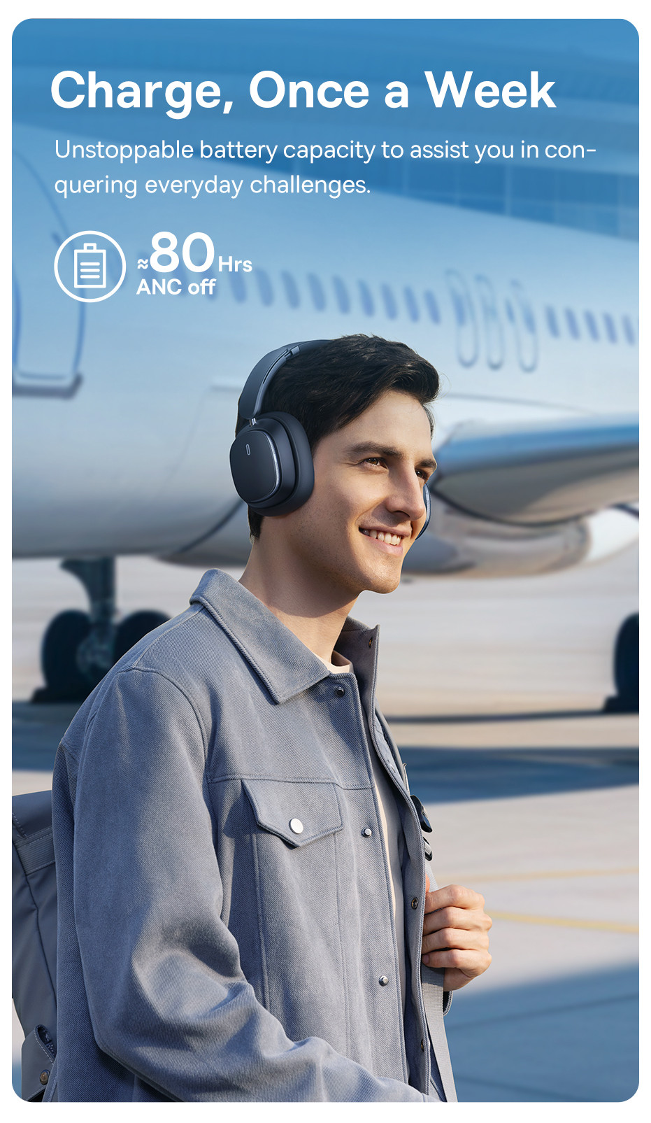 Baseus H1 H1Pro H1i Hybrid 40dB ANC หูฟังไร้สาย 4 ไมค์ ENC หูฟังบลูทูธ 5.2 40 มม.HiFi Over the ...