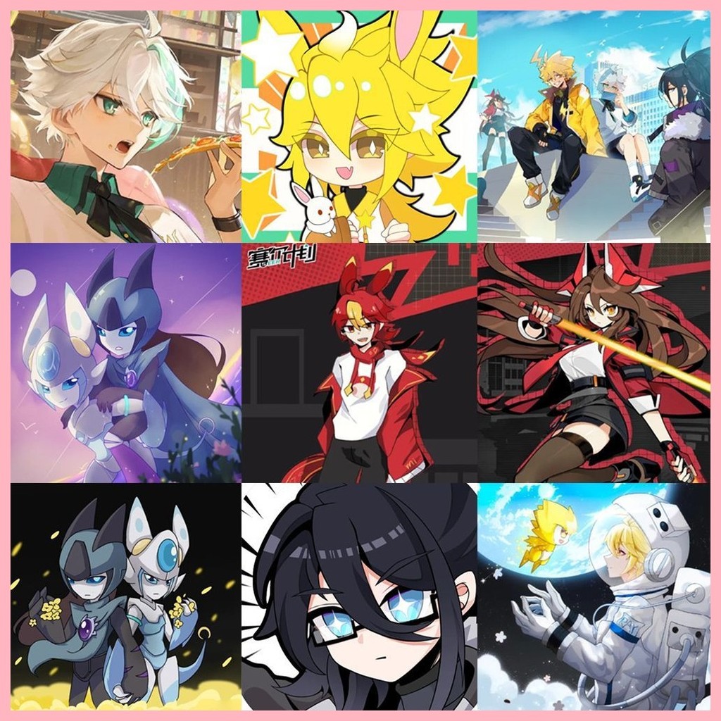 [GUYN] สติ๊กเกอร์ SEER Project (63 แผ่น) High-Value Cartoon Purcell ...