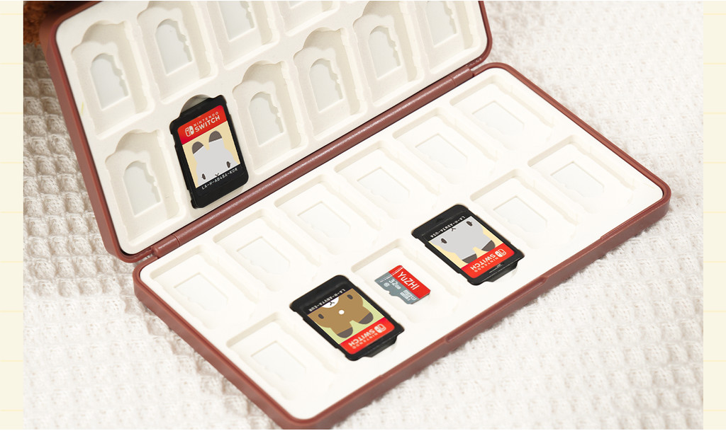 Geekshare Team Timothy Themed Switch เคสการ์ดเกม 24 ช่องสําหรับ ...