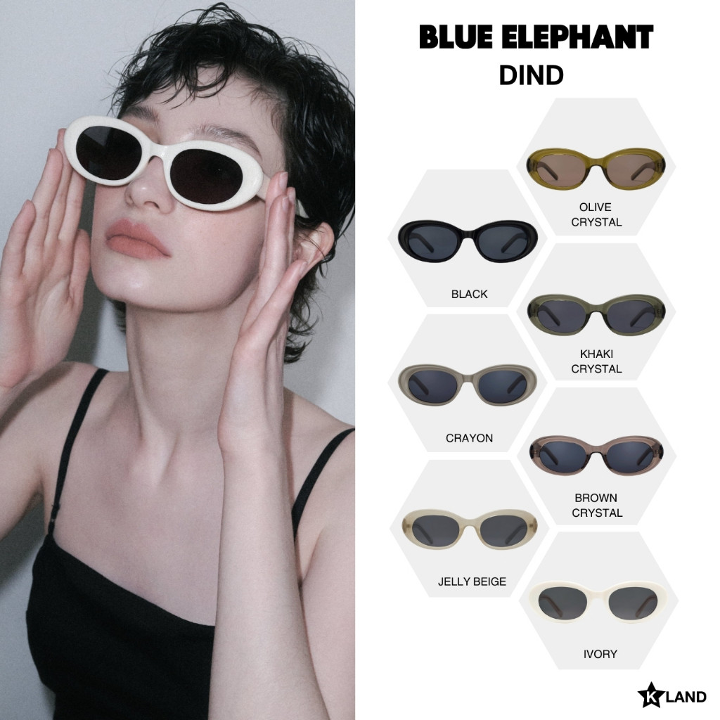 BLUEELEPHANTแว่นตา รุ่น DIND แว่นกันแดด (BLU23SU0012U) | Shopee Thailand