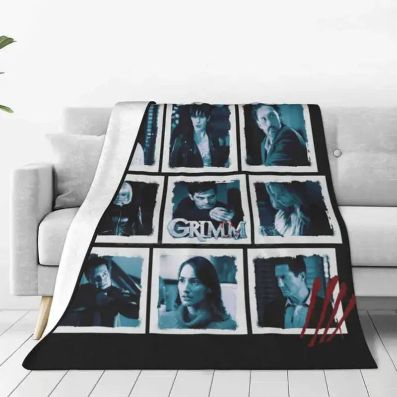 ผ้าห่มสักหลาดออกแบบใหม่- Grimm ทุกขนาดผ้าห่มตกแต่งบ้านเตียง Grimmsters ...