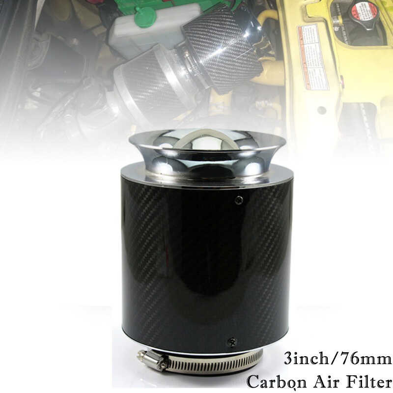 Universal 3Inch / 76Mm Supercharger Hood Air Intake Kit High Power ...