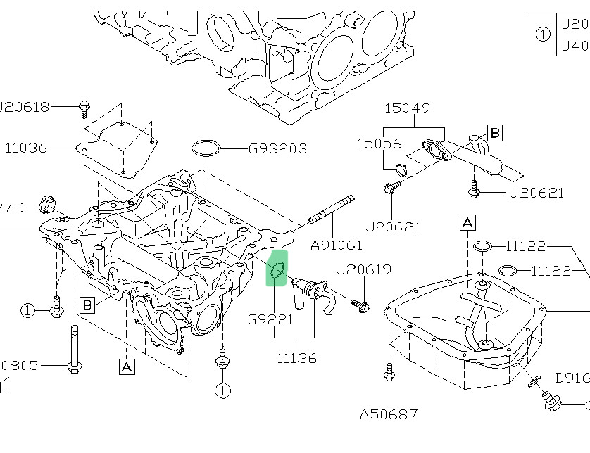 806922100 Subaru XV GT7 เซ็นเซอร์วัดระดับน้ํามัน O แหวน WRX VB | Shopee ...