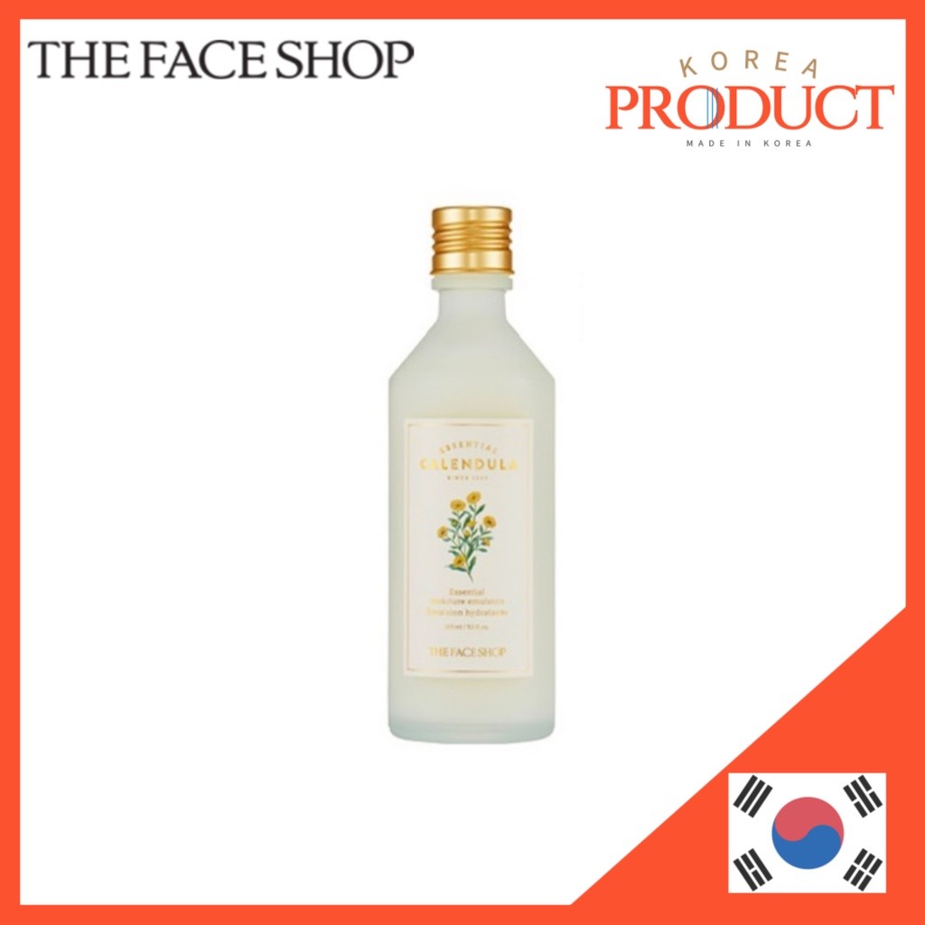 The FACE SHOP Calendula Essential Moisture Emulsion 150ml | Shopee Thailand