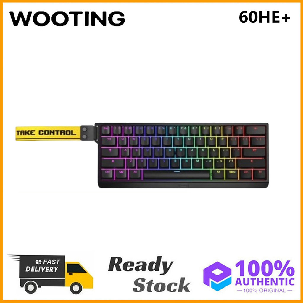 Wooting 60HE+ 60% Gaming Quick Trigger Keyboard คีย์บอร์ดแม่เหล็กแบบมี ...