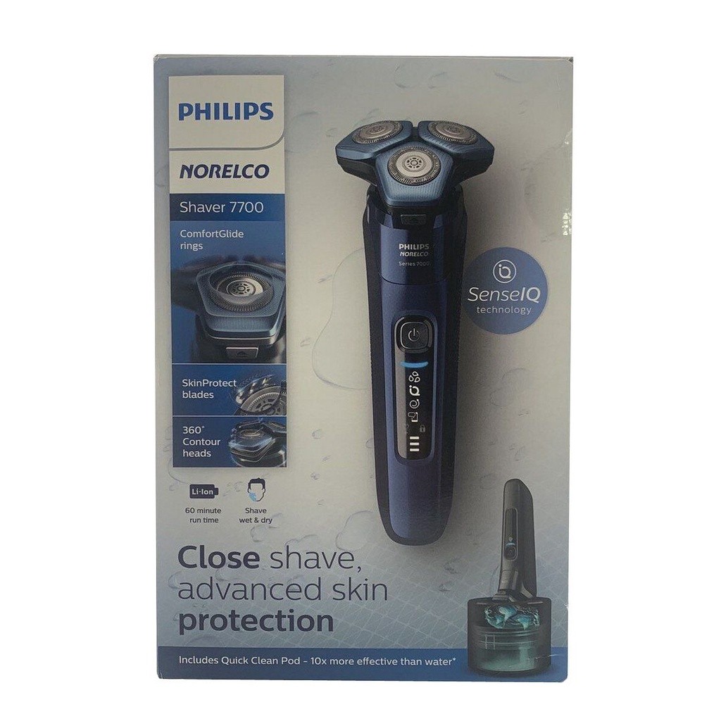 Philips Norelco Shaver 7700 Wet & Dry Electric Shaver S7782/85 ( US ...