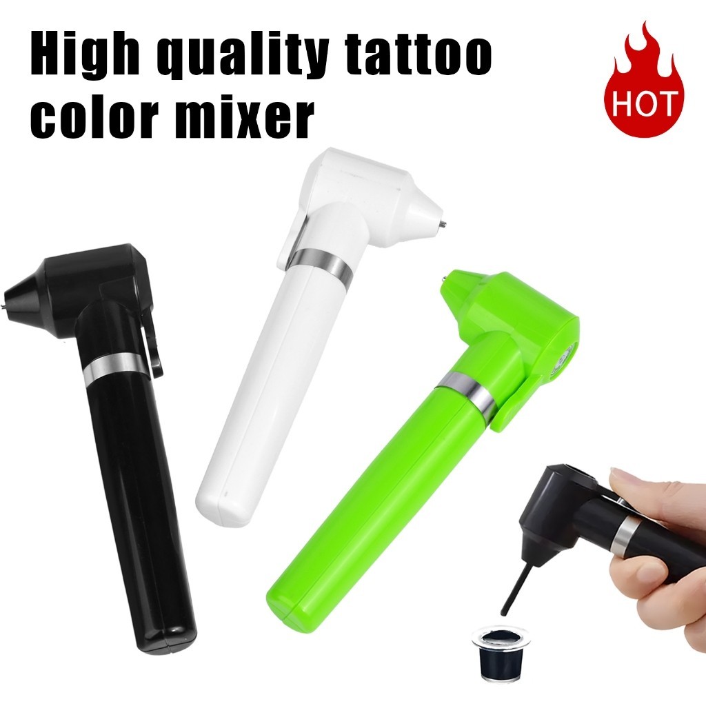 ไฟฟ้า Tattoo Ink Mixer Pigment Agitator 5 ผสม Sticks Tattoo Pigment ...
