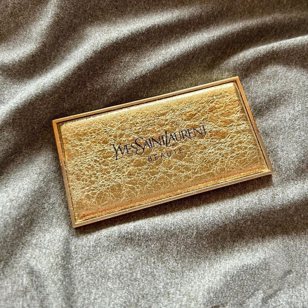 Ysl Gold Leather Texture ~ ของขวัญเคาน์เตอร์ในประเทศโลหะกระจกขนาดเล็ก ...