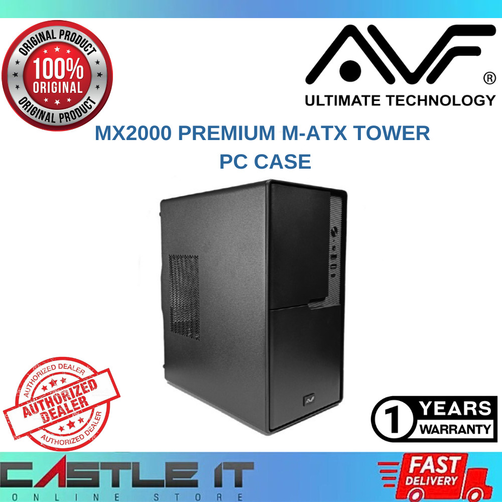 Avf MX2000 พรีเมี่ยมหรูหราGlossy Design M-ATX PC Case Casing AC-MX2000 ...