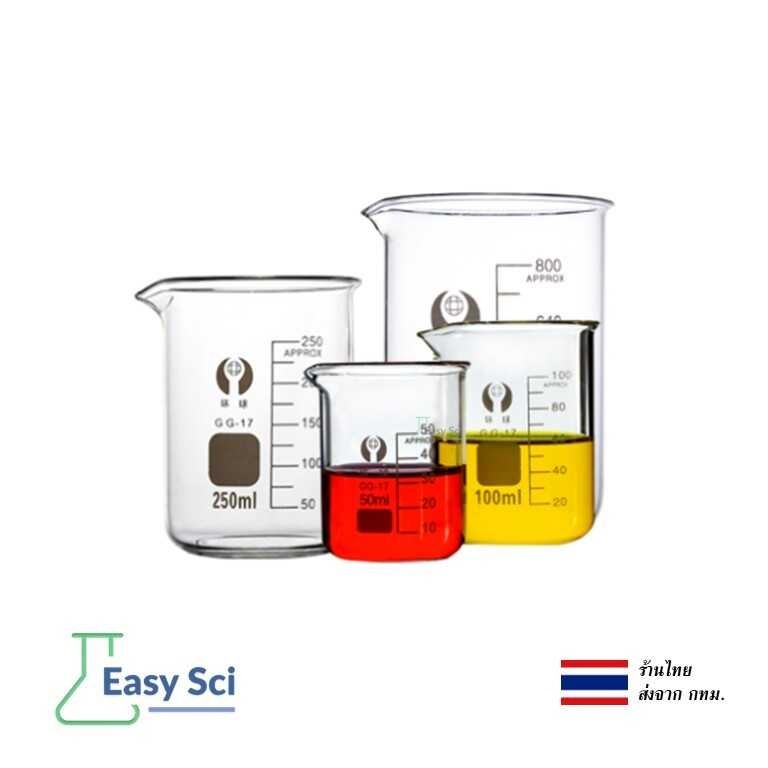 บีกเกอร์ บีกเกอร์แก้ว Glass Beaker (Borosilicate Glass) ขนาด 2000 3000 ...